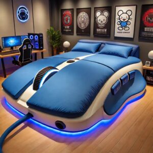 Transform Your Bedroom with High-Tech Gaming Mouse Beds - The Concept ...