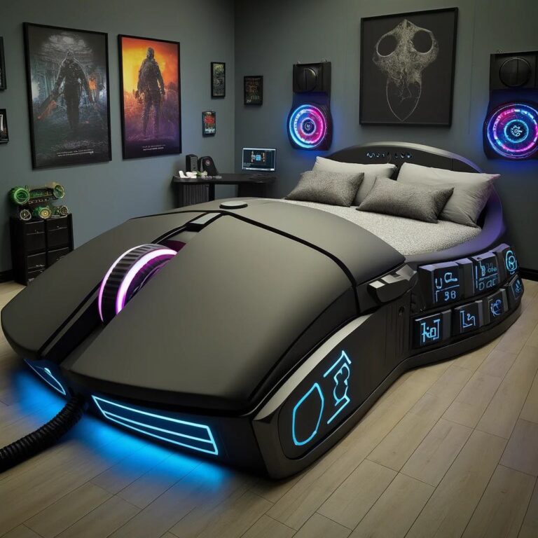 Transform Your Bedroom with High-Tech Gaming Mouse Beds - The Concept ...