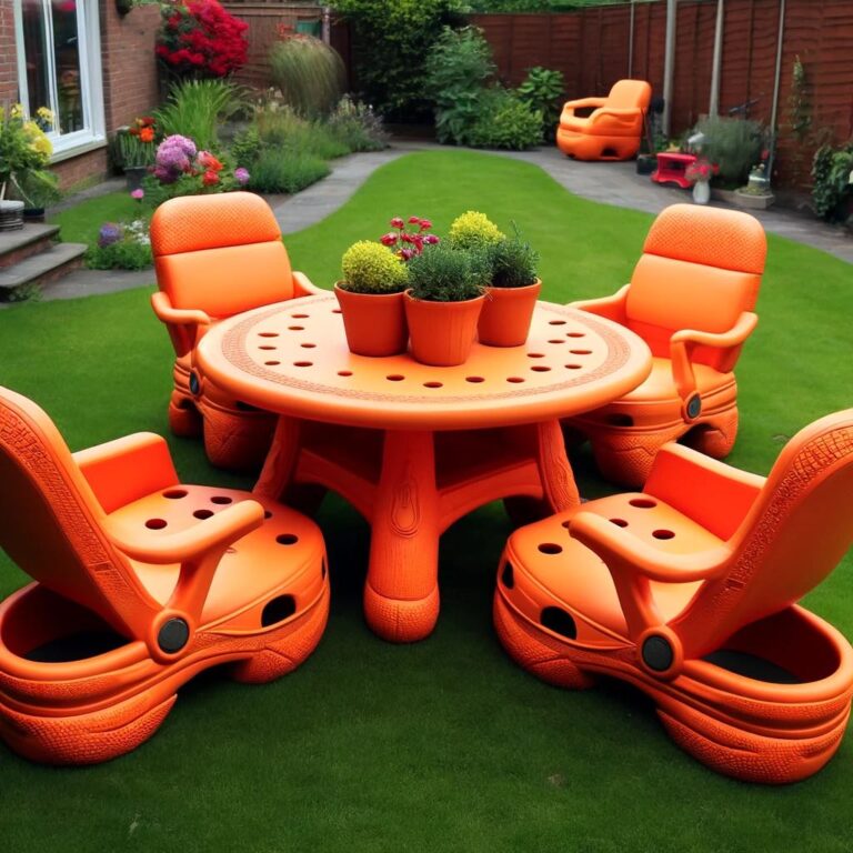 Create a Playful Garden with Croc Inspired Furniture - The Concept ...