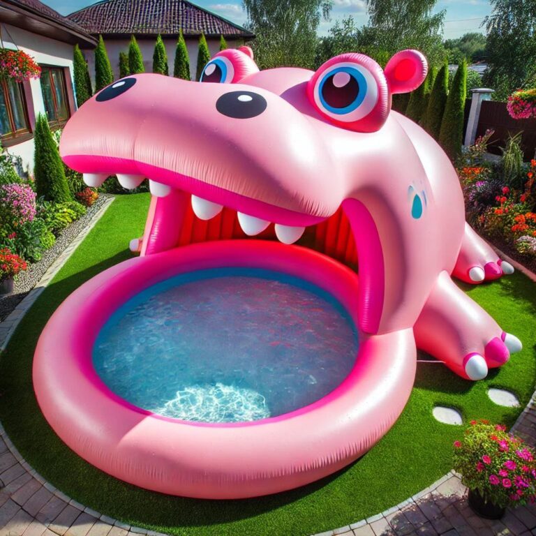 Experience Ultimate Fun with Inflatable Hippo Pools - The Concept Furniture