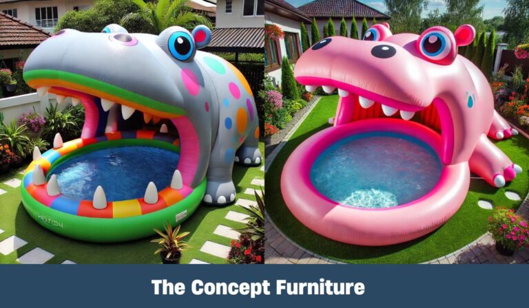 Experience Ultimate Fun with Inflatable Hippo Pools - The Concept Furniture