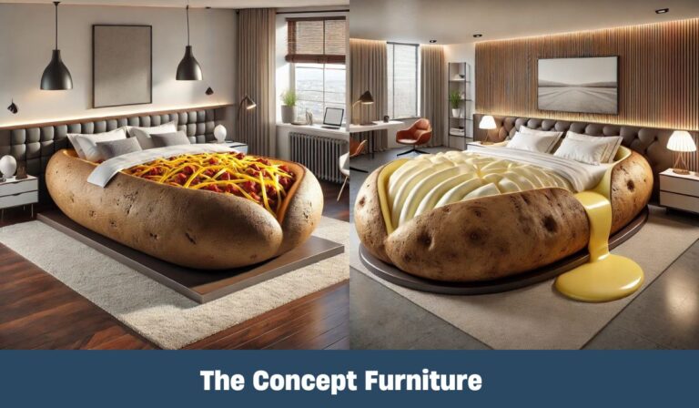 Get Cozy in Unique Potato-Themed Beds - The Concept Furniture