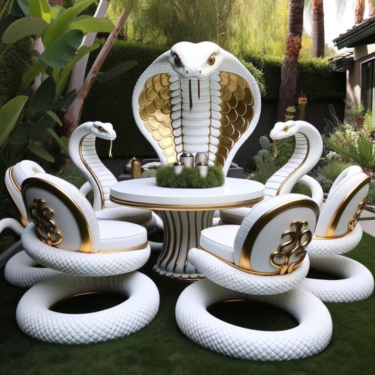 Enhance Your Garden with Unique Cobra Inspired Furniture Pieces - The ...