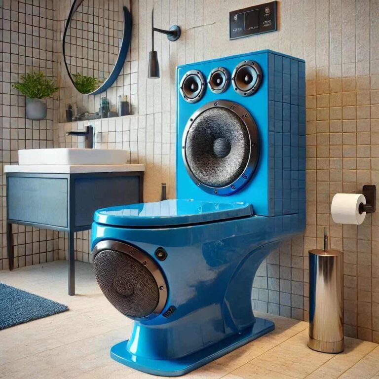 Transform Your Bathroom Experience with Speaker Toilets - The Concept ...