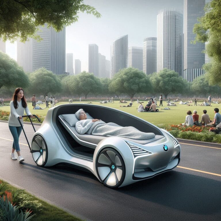 Luxury Mobility Redefined: BMW Bed Stroller for the Elderly - The ...