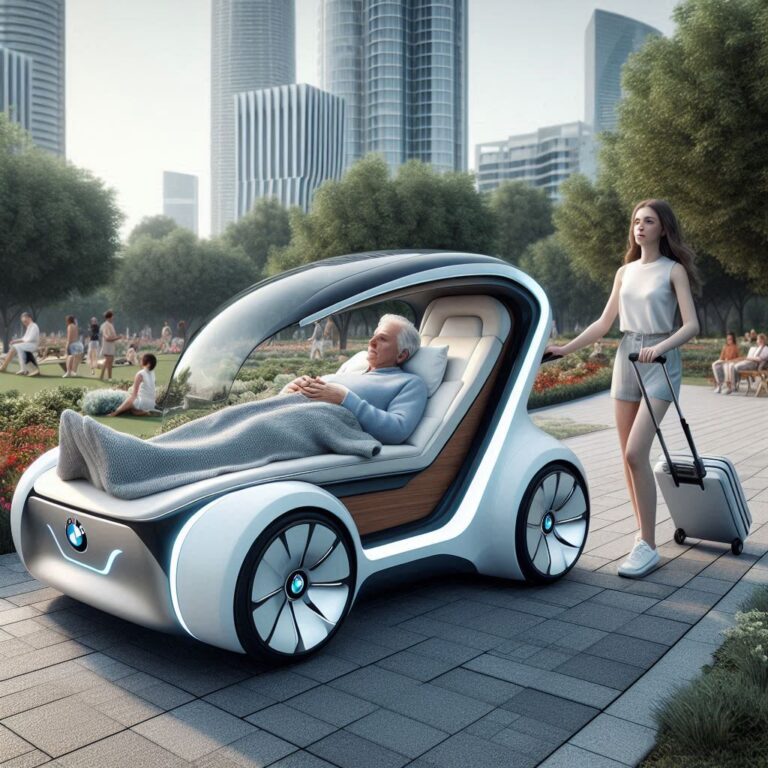 Luxury Mobility Redefined: BMW Bed Stroller for the Elderly - The ...