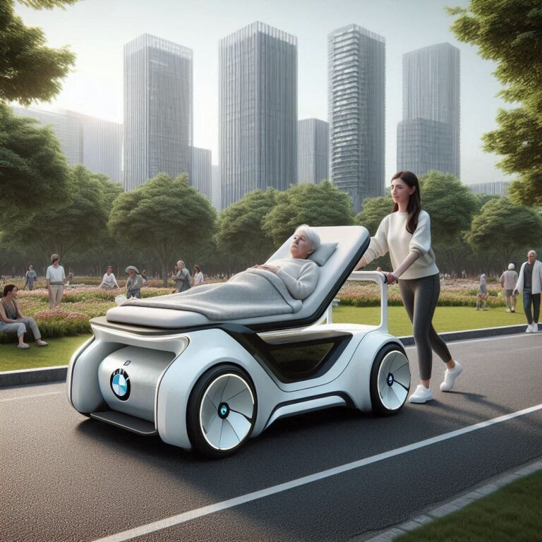 Luxury Mobility Redefined: BMW Bed Stroller for the Elderly - The ...