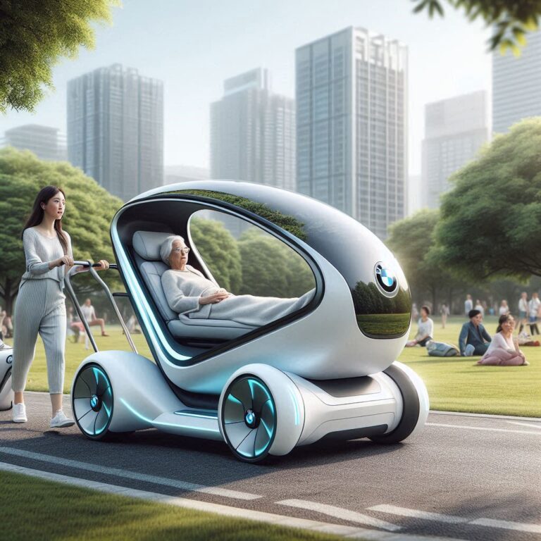 Luxury Mobility Redefined: BMW Bed Stroller for the Elderly - The ...