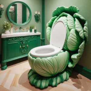 Discover the Quirky Appeal of Cabbage Shaped Toilets: A Unique Bathroom ...