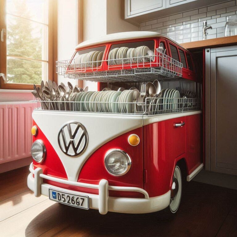 Revolutionize Your Kitchen with the VW Car-Shaped Dishwasher: A Must ...