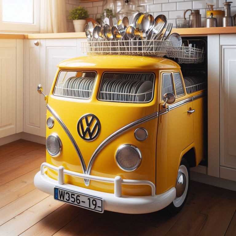Revolutionize Your Kitchen with the VW Car-Shaped Dishwasher: A Must ...