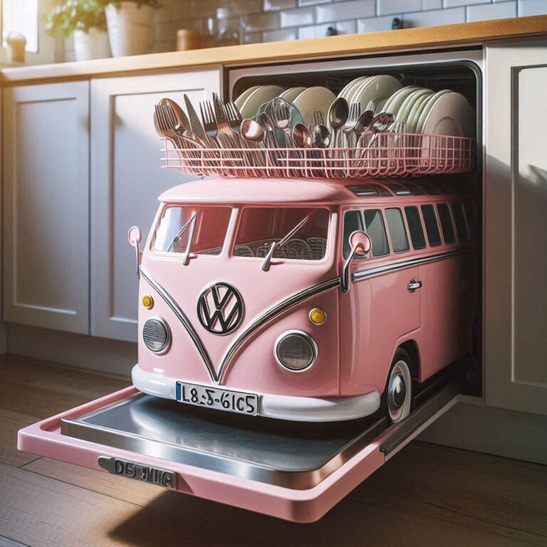 Revolutionize Your Kitchen with the VW Car-Shaped Dishwasher: A Must ...
