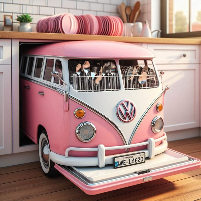 Revolutionize Your Kitchen with the VW Car-Shaped Dishwasher: A Must ...