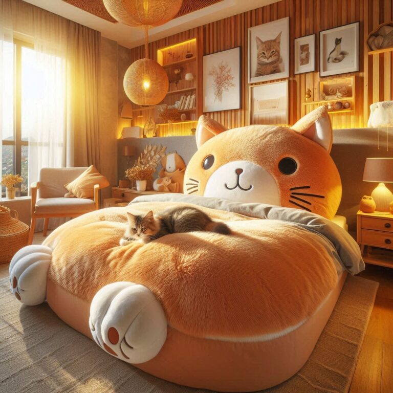 10 Stylish Cat-Shaped Beds for a Purr-fectly Cozy Home Decor - The ...