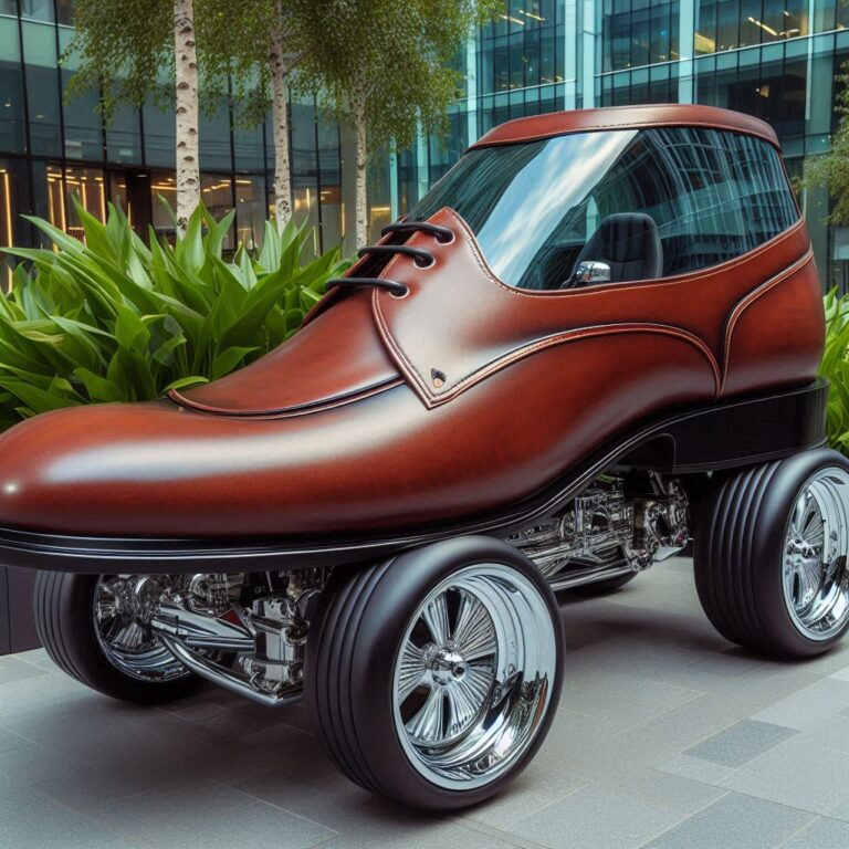 Discover the Unique Giant Electric Shoe Shaped Car: A Quirky Innovation ...