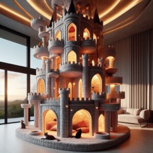 Discover the Ultimate Hogwarts Castle Cat Tree for Your Magical Feline ...