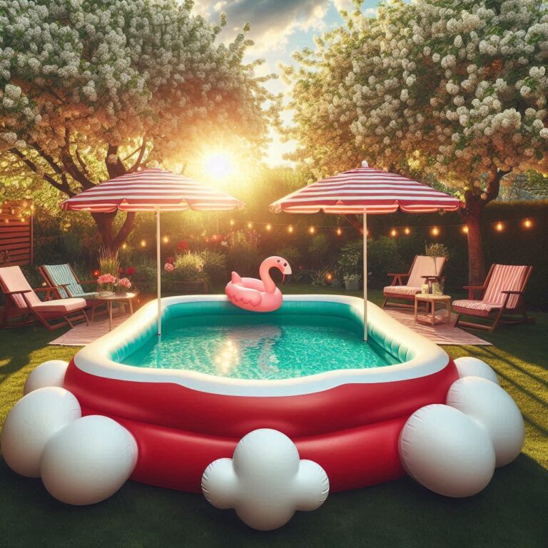 Inflatable Bed Pool: Create a Unique Bed-Shaped Pool for Your Garden ...
