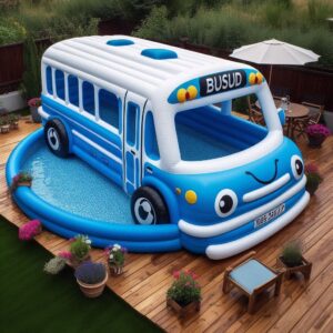 Inflatable Bus Pool: Discover the Unique Bus-Shaped Inflatable Swimming ...