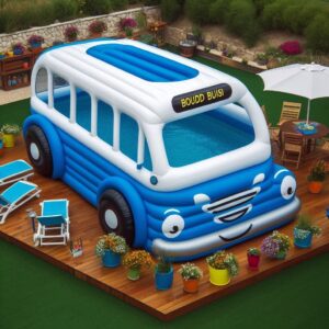 Inflatable Bus Pool: Discover the Unique Bus-Shaped Inflatable Swimming ...