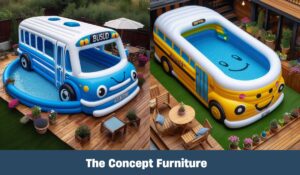 Inflatable Bus Pool: Discover the Unique Bus-Shaped Inflatable Swimming ...