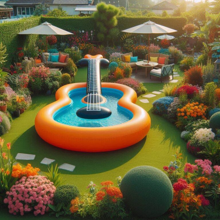 Inflatable Guitar Pools: The Ultimate Summer Experience - The Concept ...