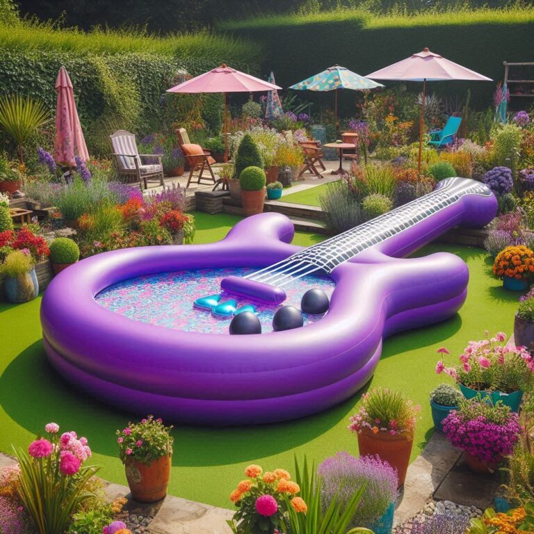 Inflatable Guitar Pools: The Ultimate Summer Experience - The Concept ...