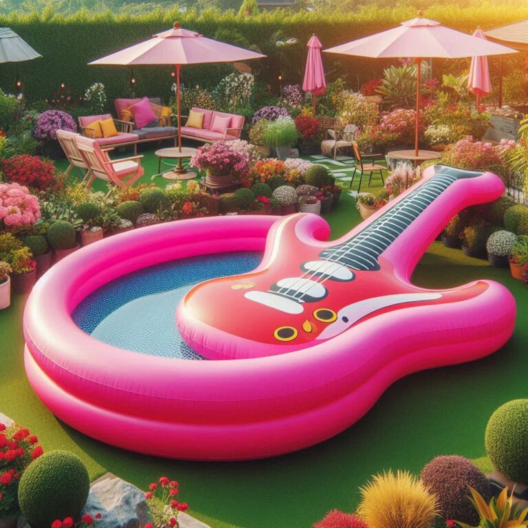 Inflatable Guitar Pools: The Ultimate Summer Experience - The Concept ...
