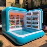 Innovative Inflatable Pool Shaped Refrigerator: The Perfect Blend of ...