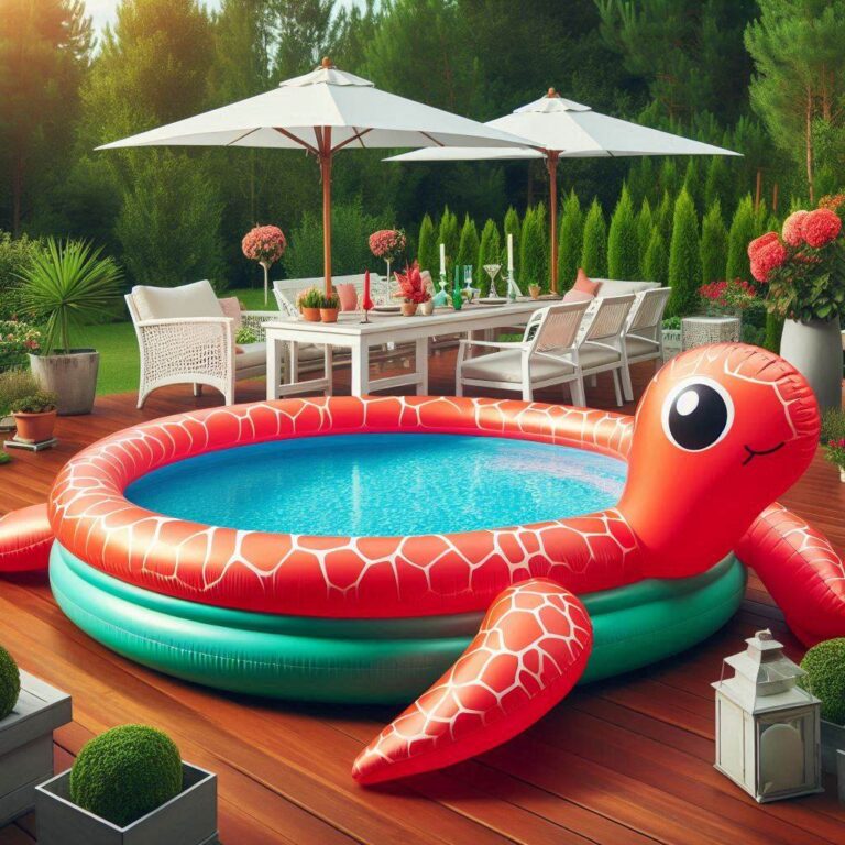 Inflatable Turtle Pools: Unique Swimming Pool Designs Shaped Like ...