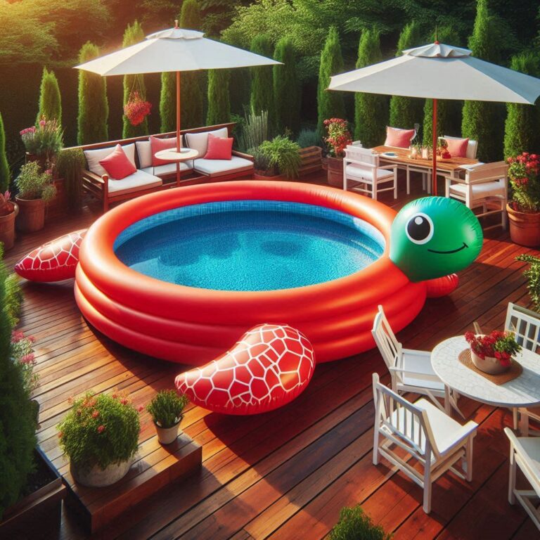 Inflatable Turtle Pools: Unique Swimming Pool Designs Shaped Like ...