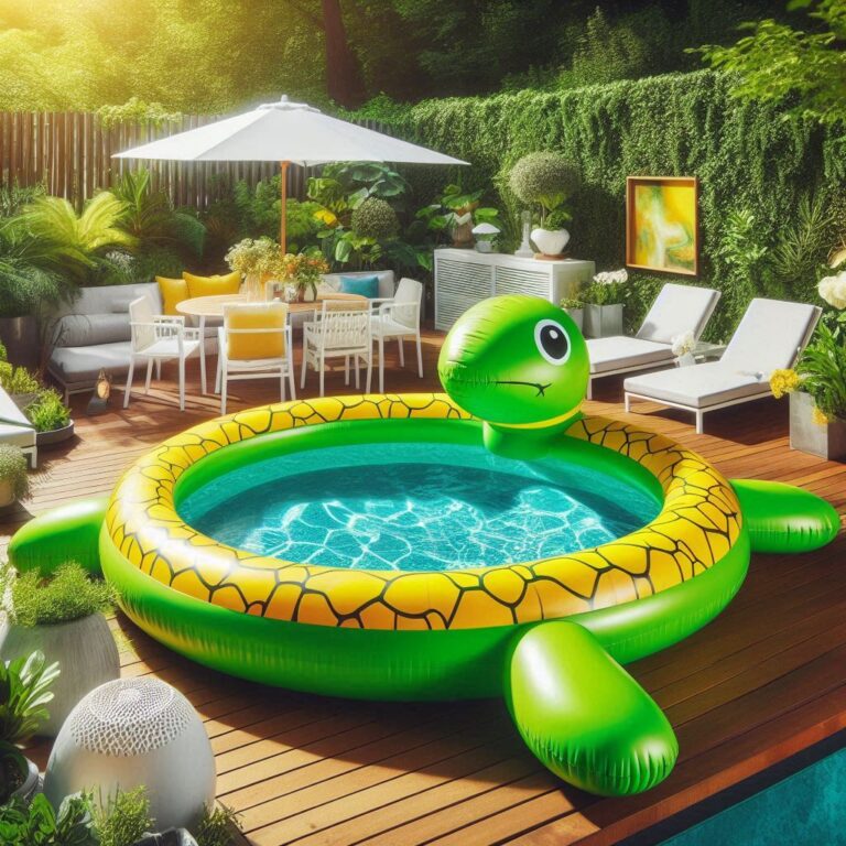 Inflatable Turtle Pools: Unique Swimming Pool Designs Shaped Like ...