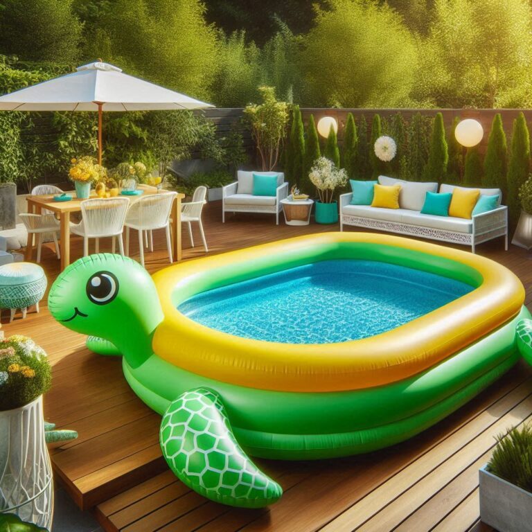 Inflatable Turtle Pools: Unique Swimming Pool Designs Shaped Like ...
