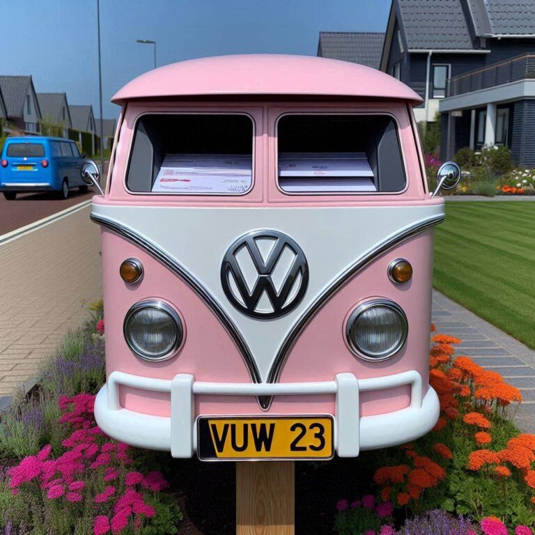 Unique Mailbox Inspired by VW Cars: A Creative Addition to Your Home ...