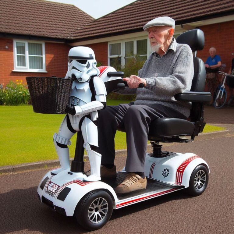 Transforming Seniors into Galactic Heroes with These Star Wars Mobility ...