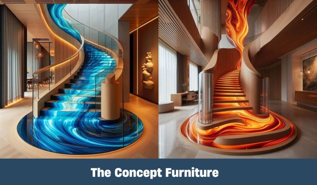 Transform Your Space with Stunning Epoxy River Stairs Designs - The ...