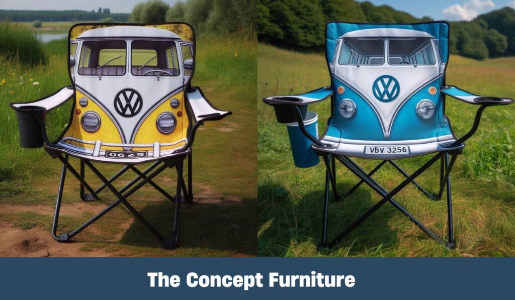 VW Bus Inspired Camping Chair: Ultimate Comfort & Style for Your ...