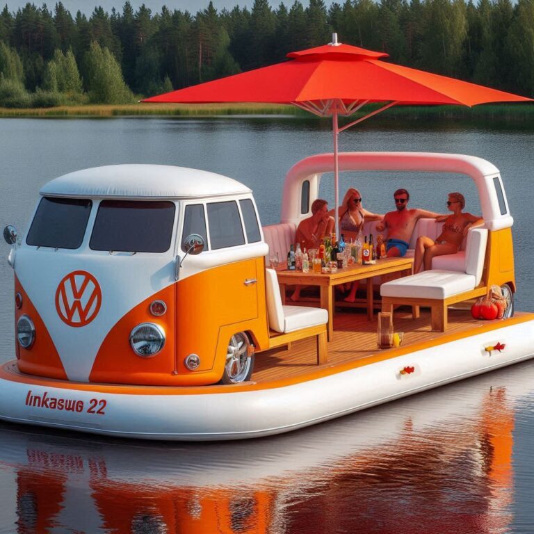 Discover the Unique VW Car-Shaped Yacht: A One-of-a-Kind Maritime ...