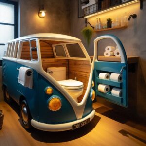 Volkswagen Shaped Toilet: The Ultimate Unique Bathroom Fixture for Car ...