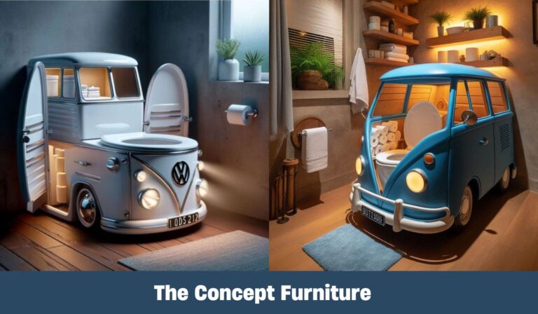 Volkswagen Shaped Toilet: The Ultimate Unique Bathroom Fixture for Car ...