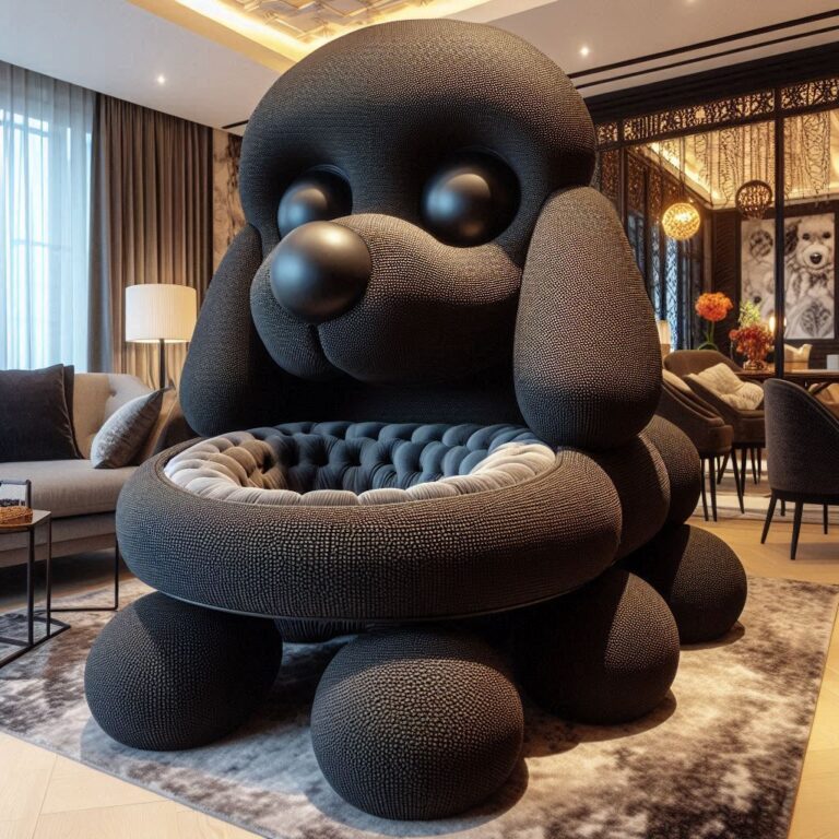 Ultimate Dog Lounger: A comfortable and stylish bed for your relaxation ...