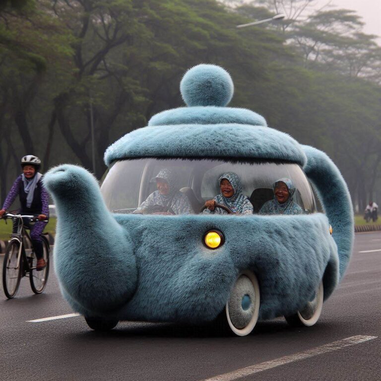 Discover the Unique Charm of a Teapot-Shaped Scooter for Your Next Ride ...