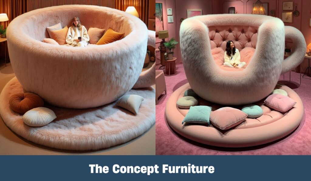 Ultimate Comfort Awaits with the Giant Teacup Lounger: A Relaxation ...