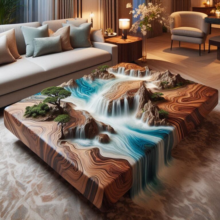 Unique Waterfall Coffee Tables to Elevate Your Living Space - The ...