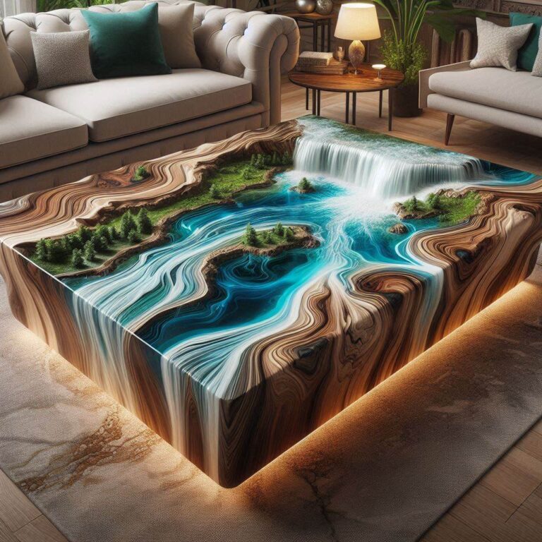 Unique Waterfall Coffee Tables to Elevate Your Living Space - The ...
